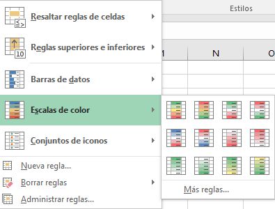 Formato condicional de una celda dependiendo de otra - Excel